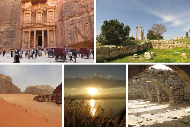 3 Routenvorschläge und 9 Sehenswürdigkeiten für deine Jordanien Reise